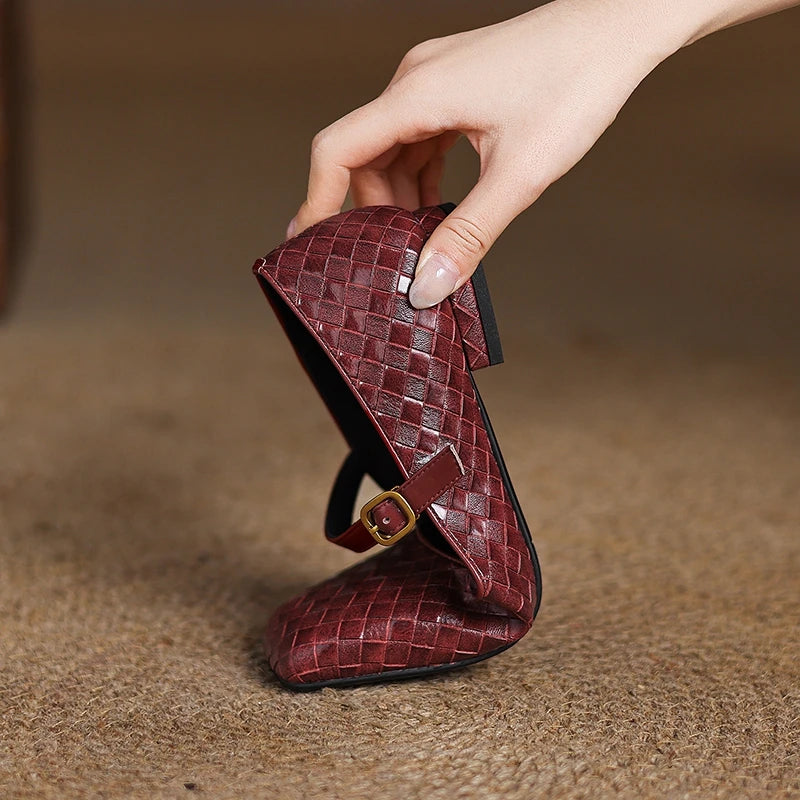 Milano Weave Flats – Grant Mercer