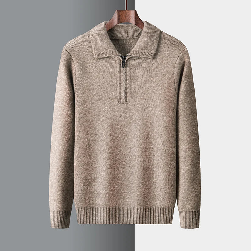 Grant Mercer Cashmere Quarter Zip