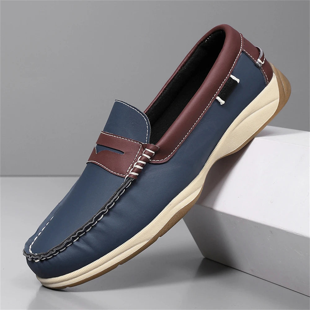 Mercer Dualtone Leather Loafers – Grant Mercer